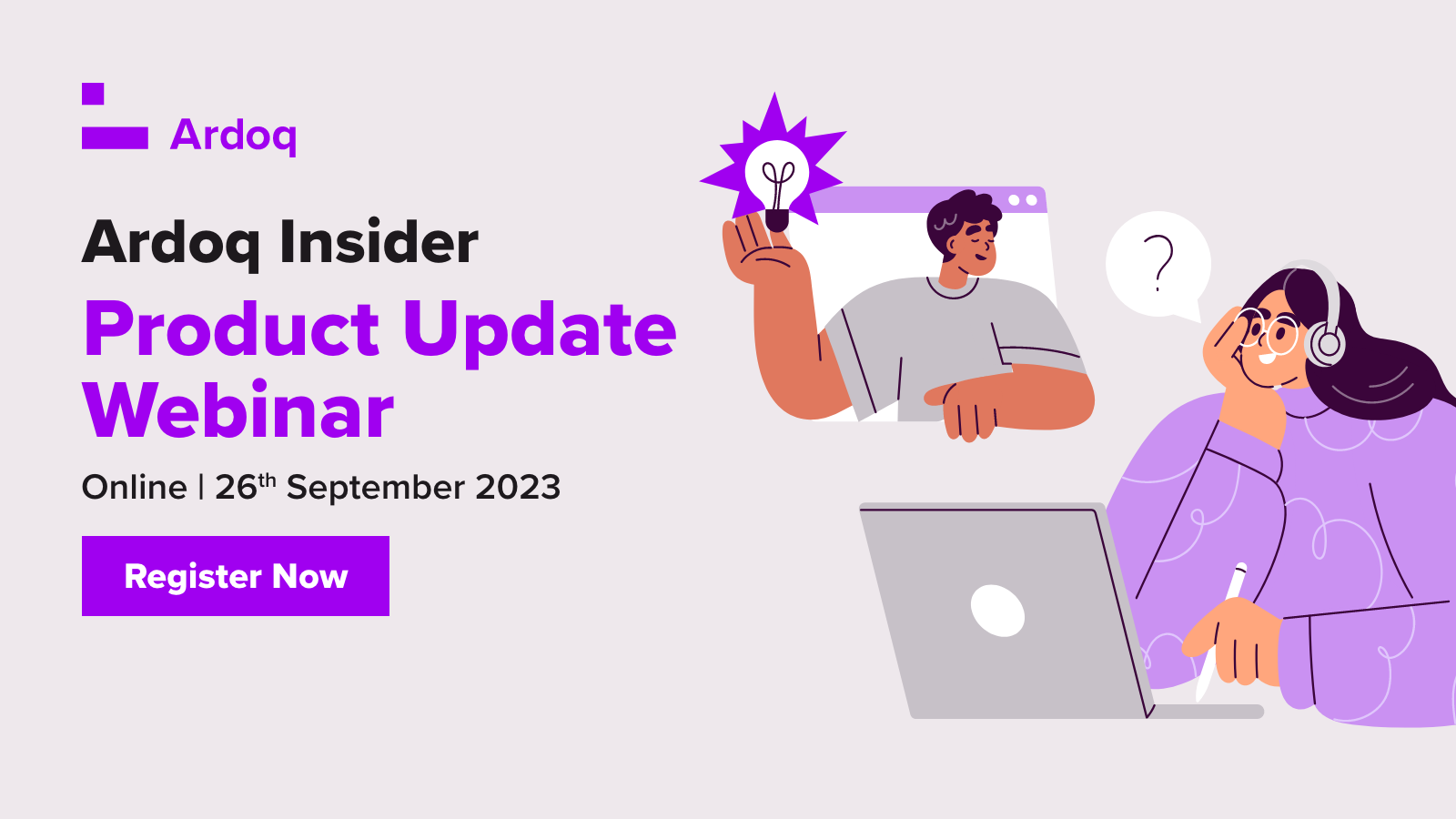 Product Update Webinar | 26 September 2023 | Ardoq